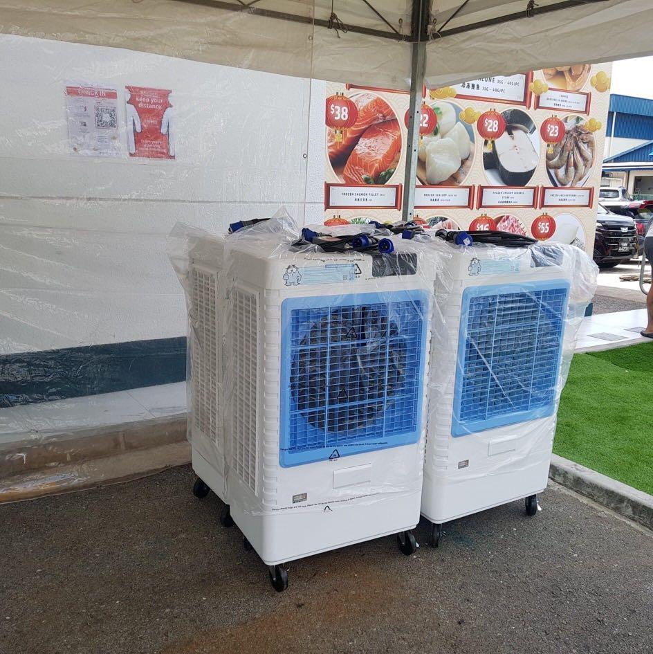 Ready Stocks Cooling Monsters Air Cooler | 9500m3/hr | Super Powerful ...