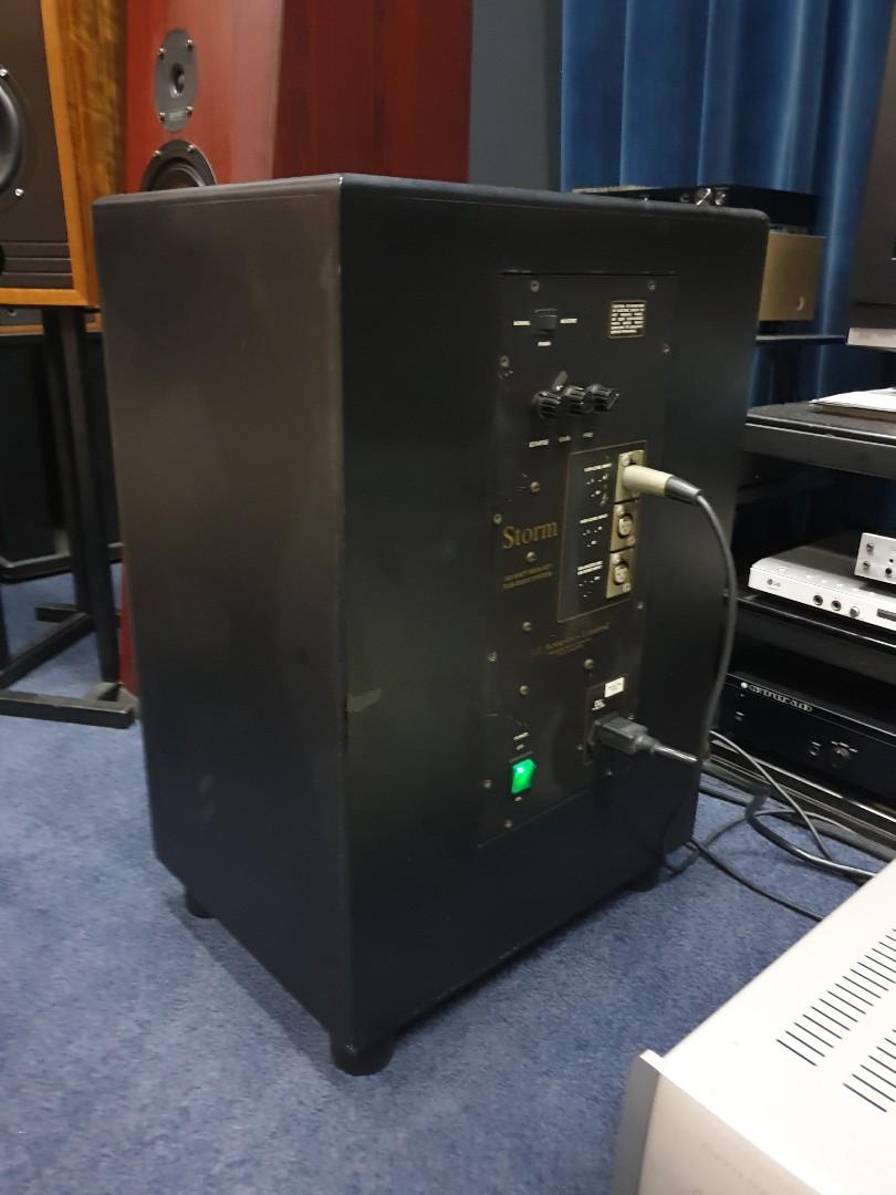 REL Storm subwoofer, Audio, Soundbars, Speakers & Amplifiers on Carousell