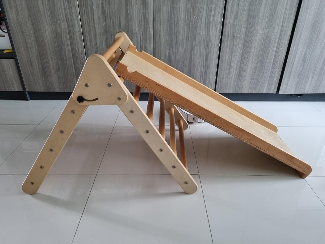 Rental pikler triangle with double sided ramp, Babies & Kids, Infant ...