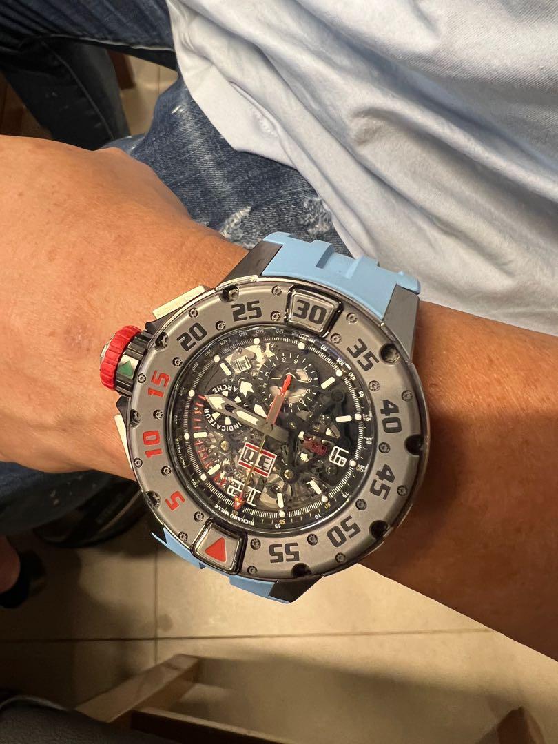 Richard Mille Diver's Watch Flyback Chronograph - RM032 AM Ti, Luxury ...