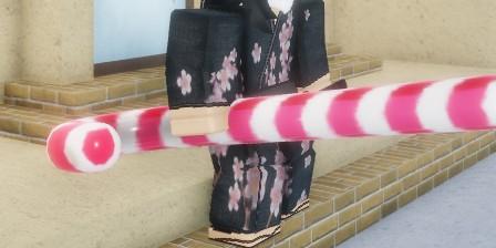 Roblox YBA Candy Cane (Skin)(Limited)(Item), 興趣及遊戲, 玩具 & 遊戲類 - Carousell