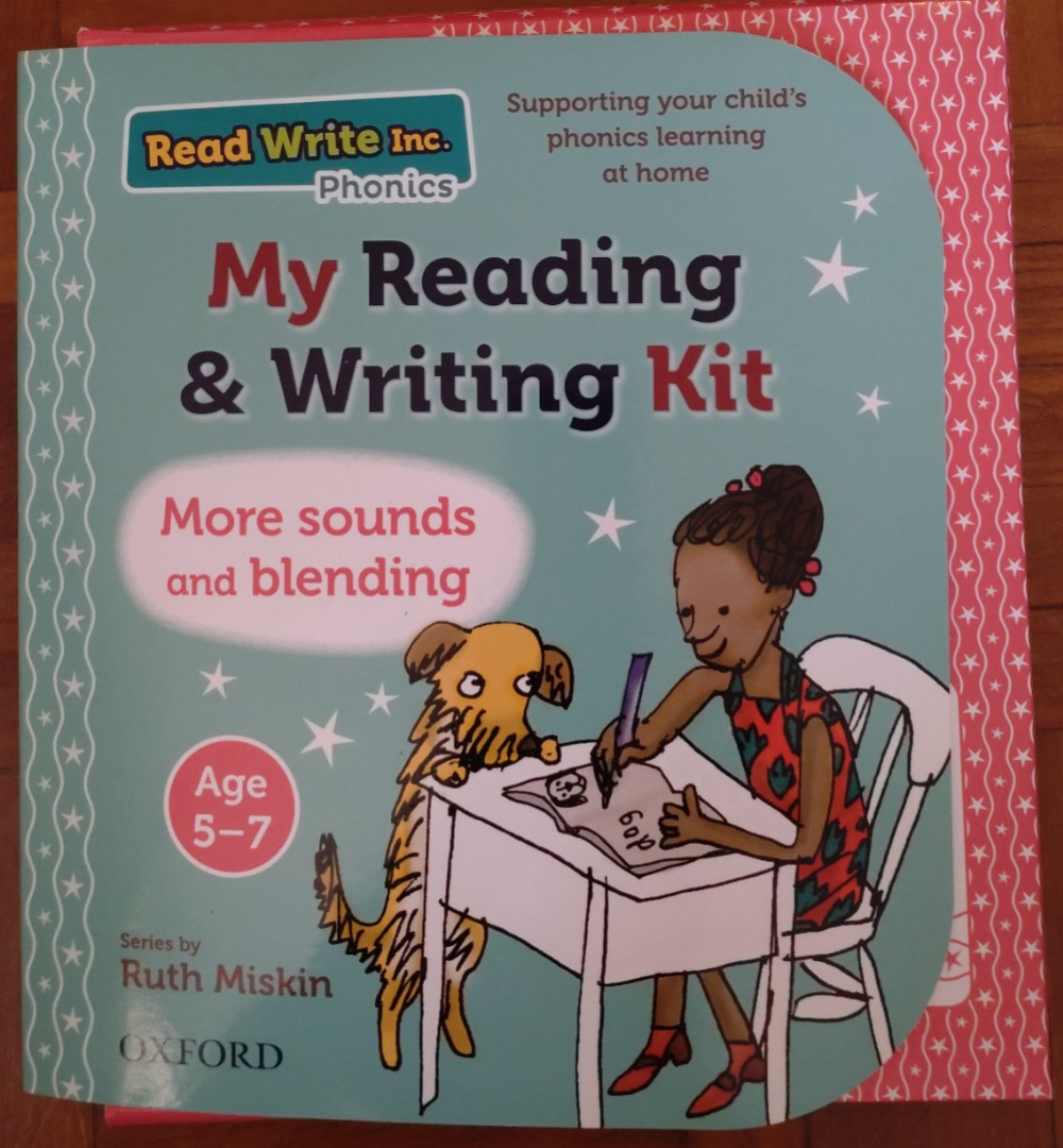 RWI Phonics My Reading & Writing Kit, 興趣及遊戲, 書本 & 文具, 教科書 - Carousell