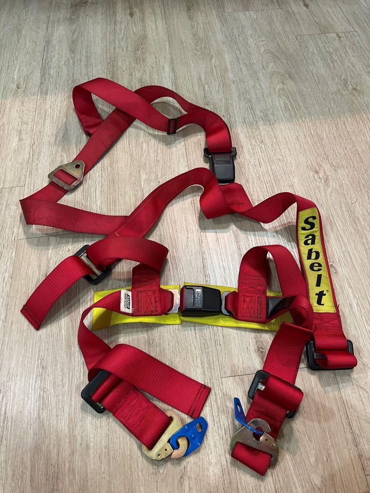 Sabelt 3 point safety harness, Car Accessories, Accessories on Carousell