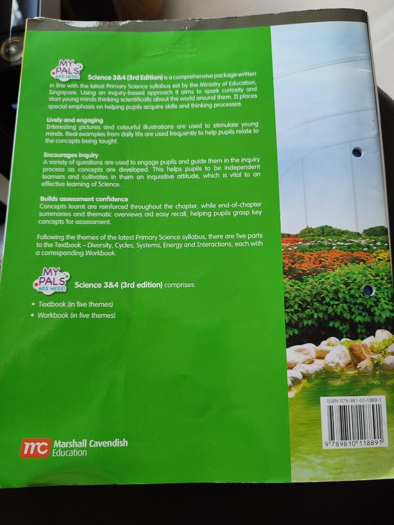 Set of 5 Science Textbooks for P3 and P4, Hobbies & Toys, Books ...