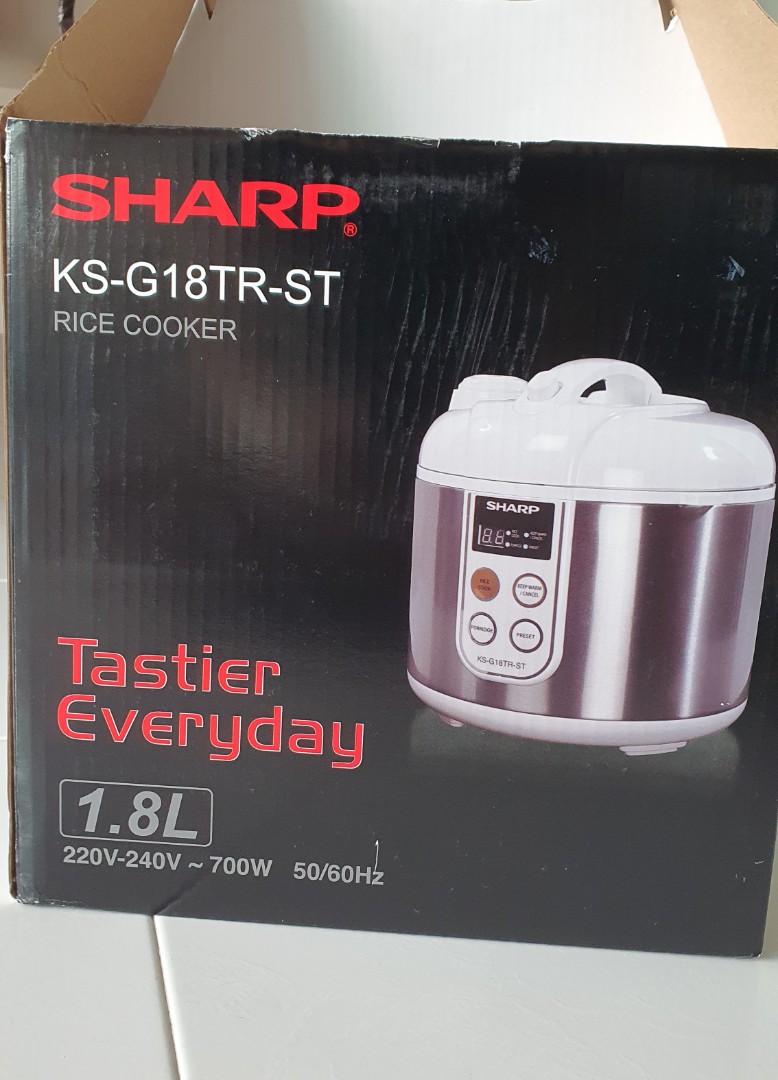 SHARP Rice Cooker, TV & Home Appliances, Kitchen Appliances, Cookers on ...