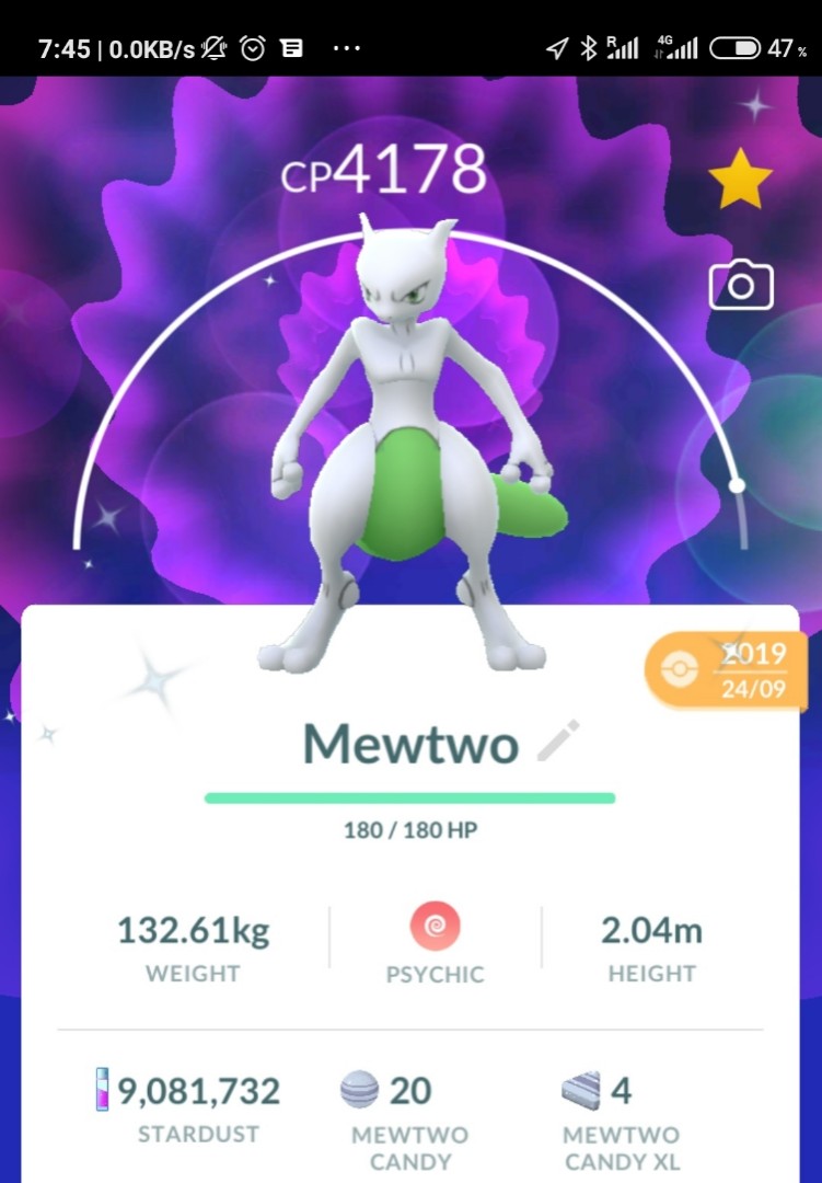 Shundo Mewtwo with crazy amount stardust, Video Gaming, Gaming ...