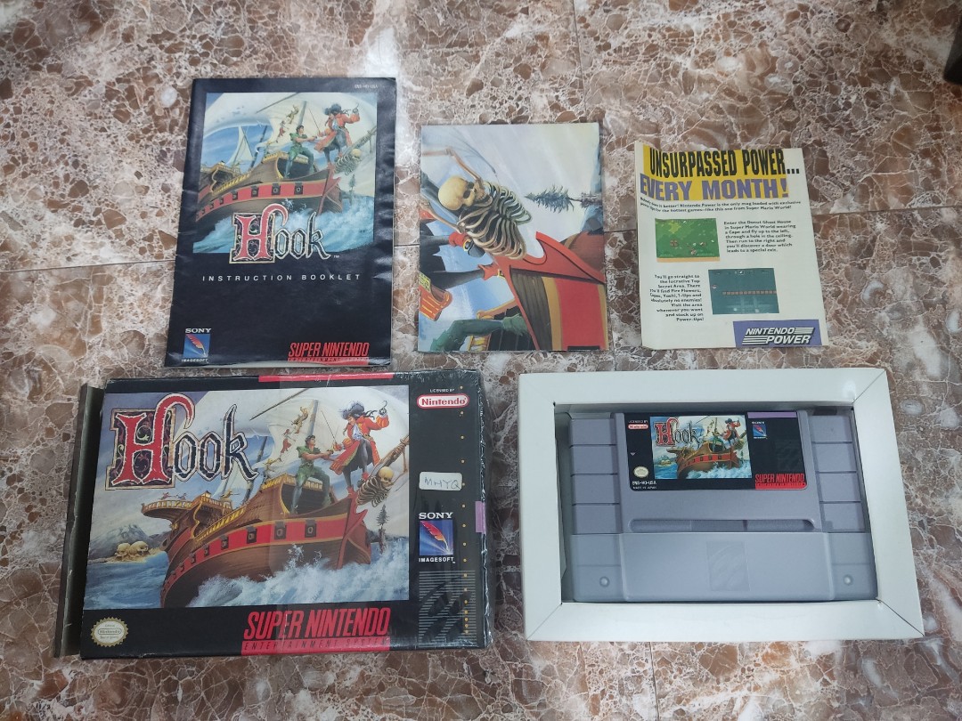 SNES Super Nintendo Cartridge Game Card HOOK (Original), Video Gaming ...