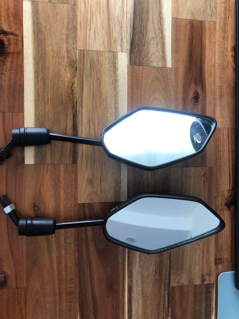 Sniper Stock side Mirror, Motorcycles, Motorcycle Accessories on Carousell