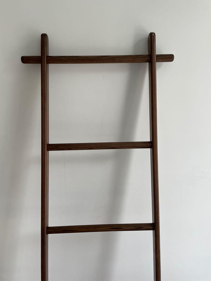 solid wood trapezoidal ladder rack hanger, Furniture & Home Living ...