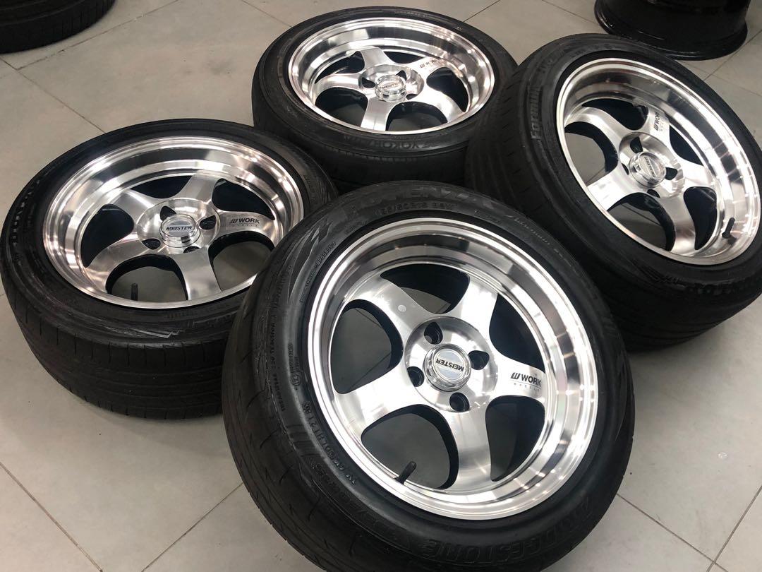 Sport Rim Work S1 Thailand 15x7JJ PCD100, Auto Accessories on Carousell