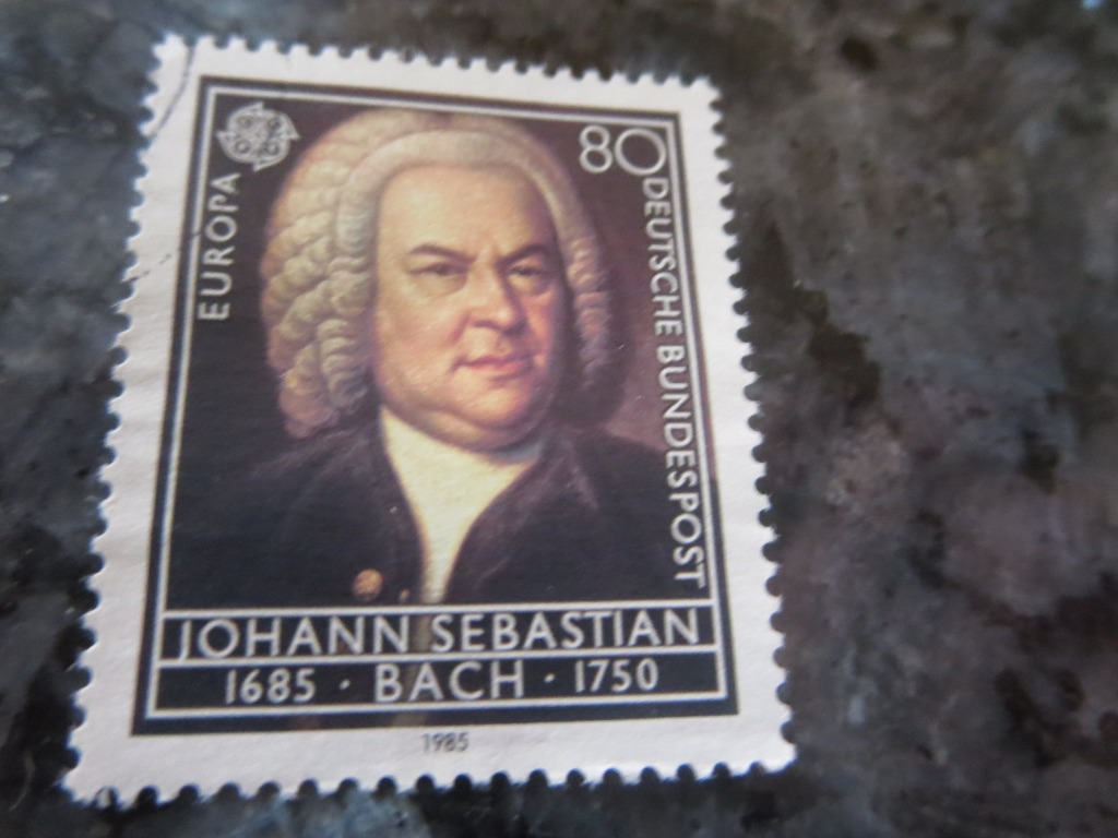 ST269: Johann Sebastian Bach 1685-1750 Music Germany - 1985 Postage ...