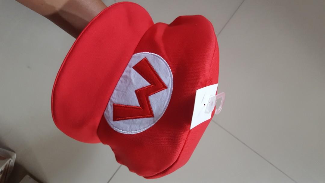 Super Mario Hat Nintendo Bandai, Men's Fashion, Watches & Accessories ...
