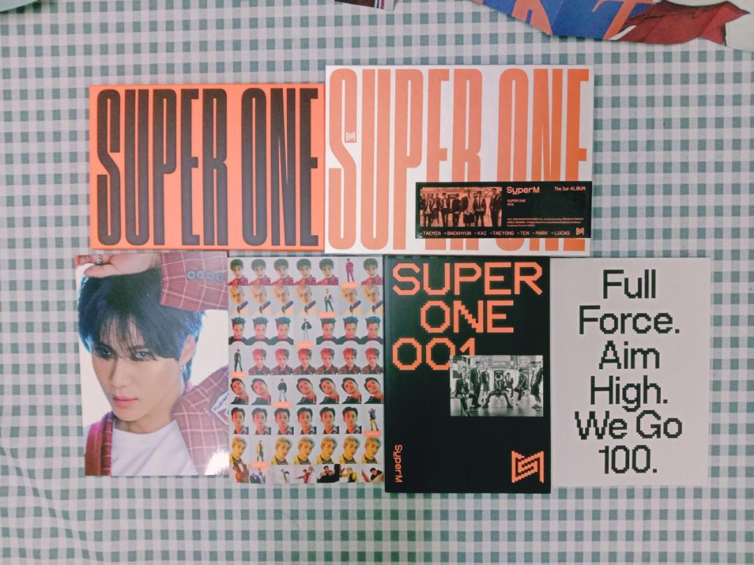 SuperM Super One Album (Super ver), Hobbies & Toys, Collectibles ...