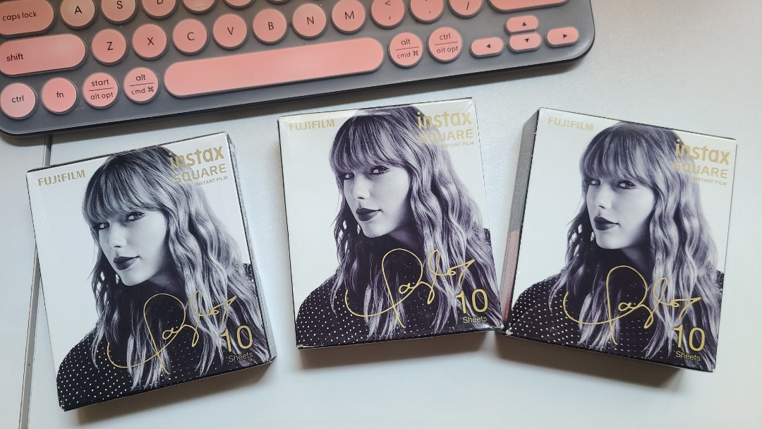 Taylor Swift Instax Square Film, Photography, Photography Accessories ...
