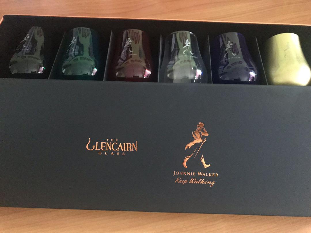 The Glencairn Glass Blind Tasting Set (Johnnie Walker Gift Set), Food ...