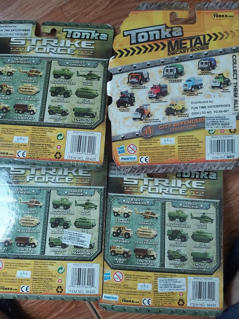 Tonka Trunk Tanks, Hobbies & Toys, Toys & Games on Carousell
