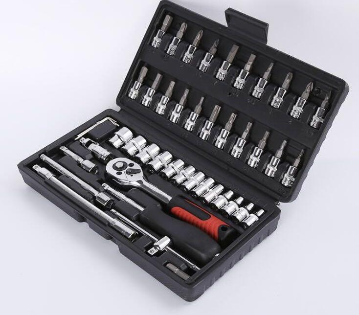 Tool Set ( Socket & Ratchet ), Furniture & Home Living, Home ...