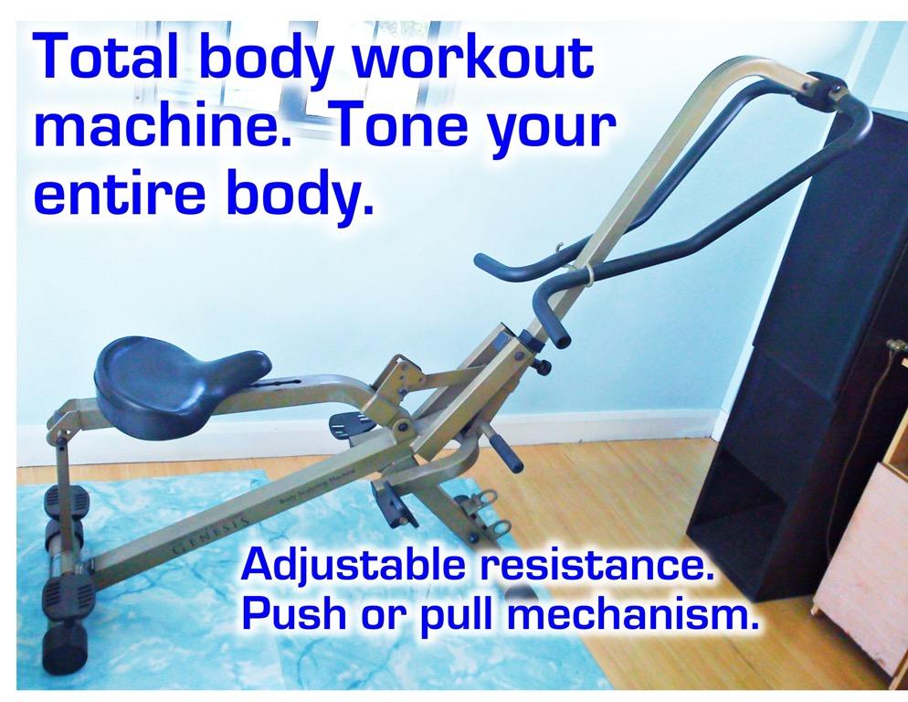 Full Body Workout Machine, Sports Equipment, Exercise & Fitness, Cardio ...