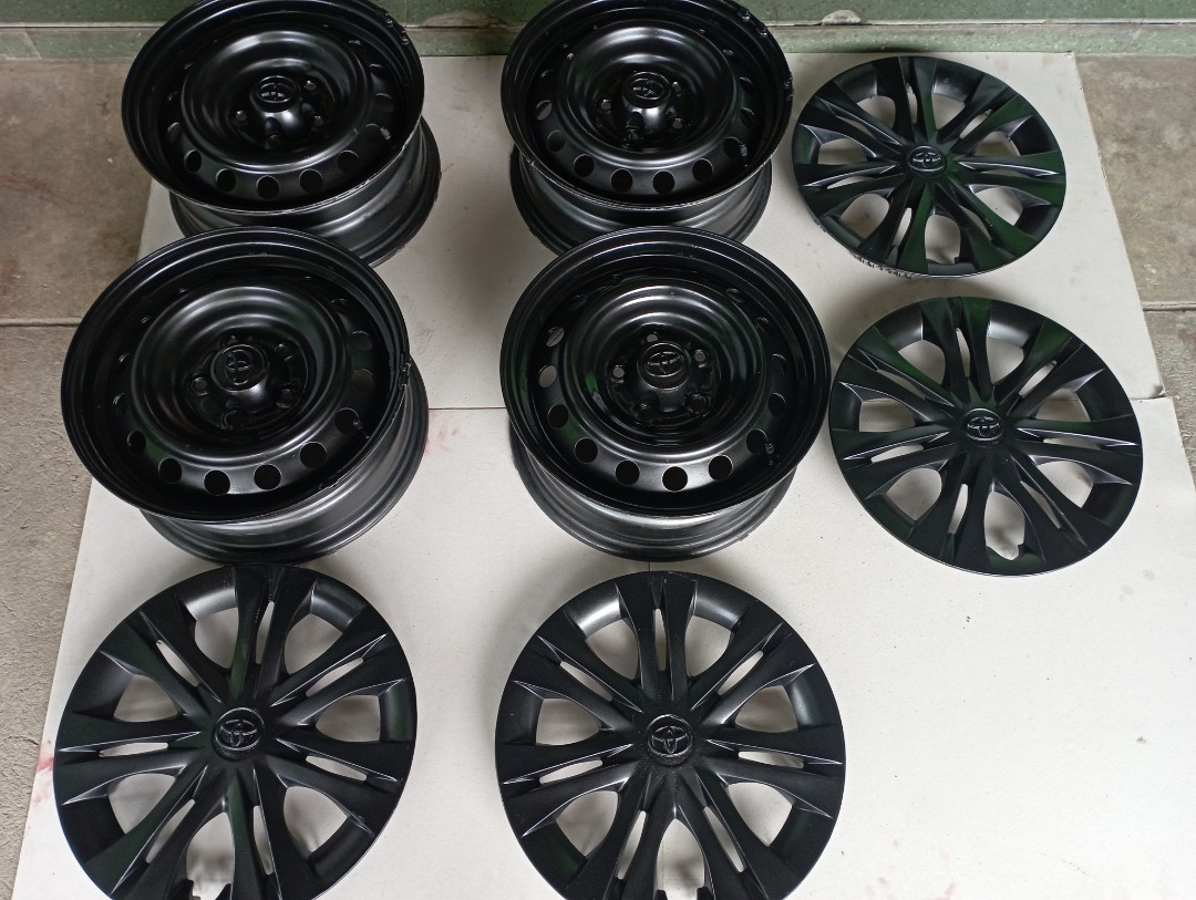 Toyota Hilux/Innova Steel Rims, Car Parts & Accessories, Mags and Tires ...
