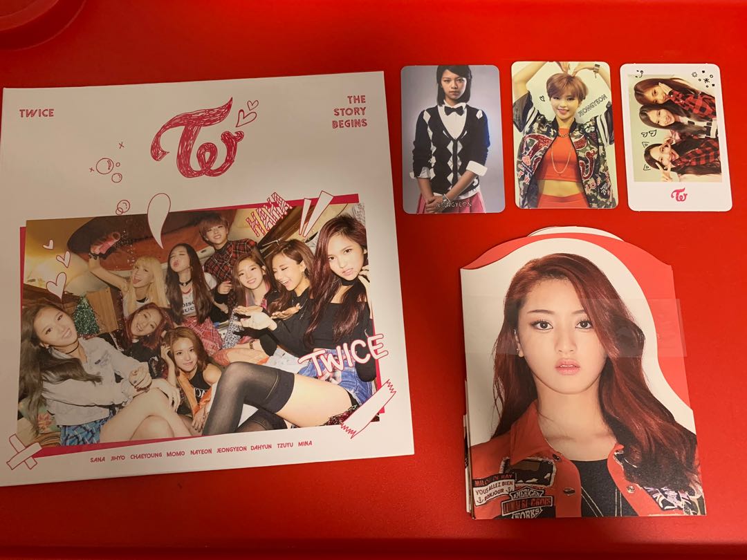 TWICE The Story Begins Album, Hobbies & Toys, Memorabilia ...