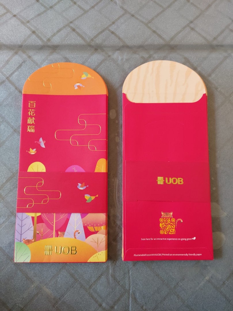UOB red packet 2022, Everything Else on Carousell