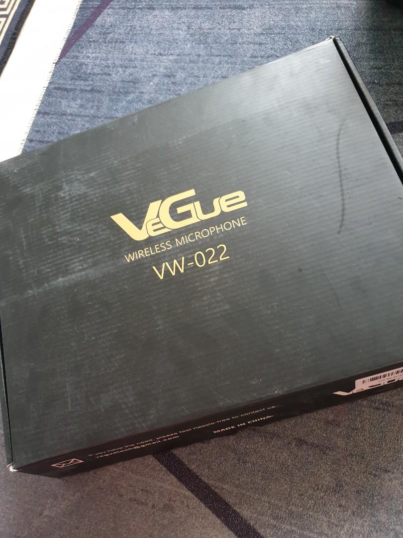 Vegue Wireless Microphone VW-022, Audio, Microphones on Carousell