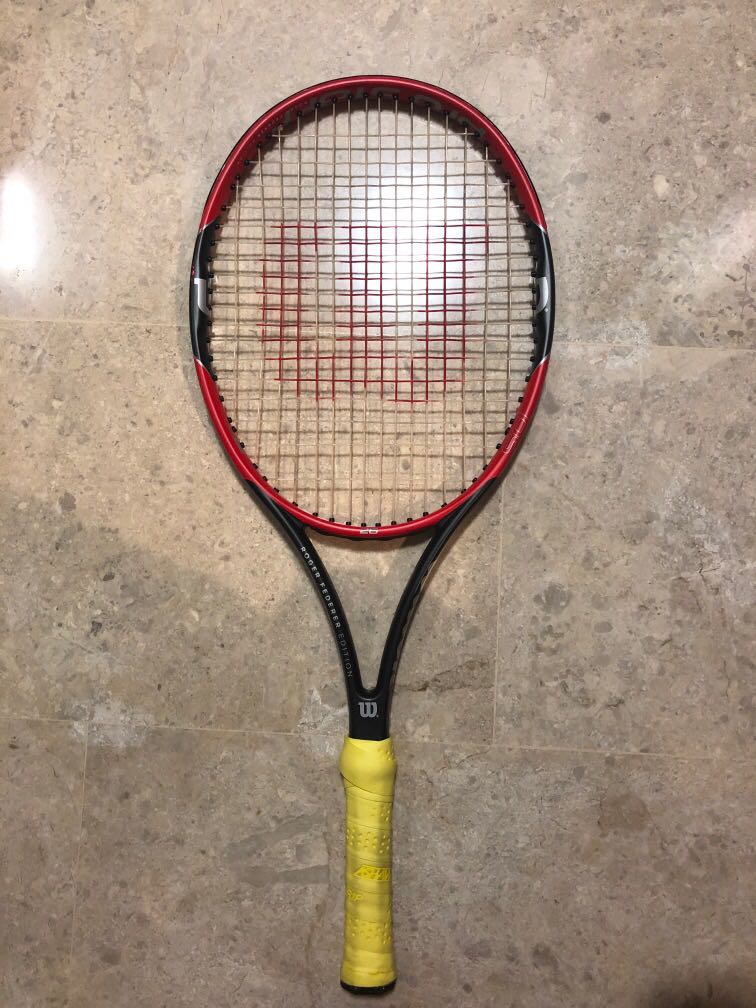 Wilson Tennis Racket Kids, Sports Equipment, Sports & Games, Racket ...