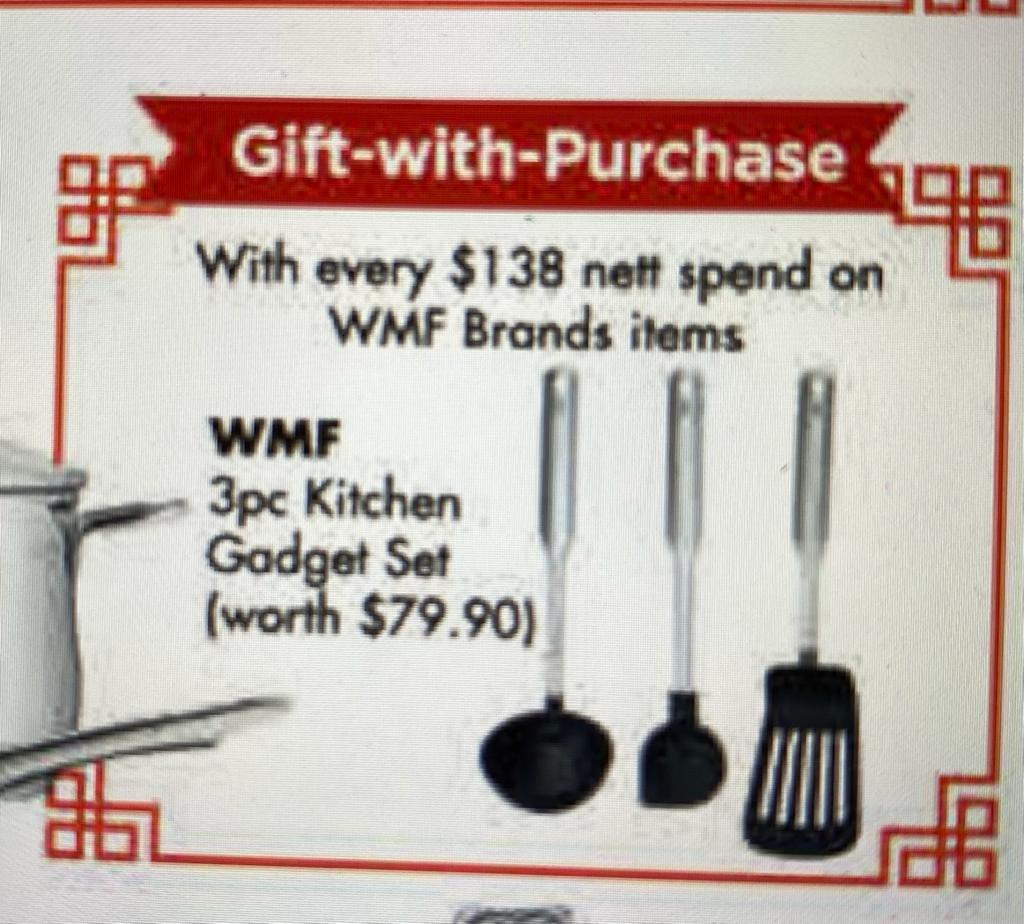 WMF cooking utensils, Furniture & Home Living, Kitchenware & Tableware ...
