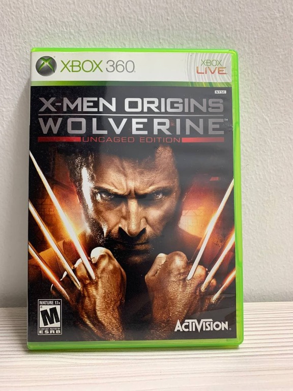 Wolverine Marvel X-Men Xbox 360 Video Game Disc Xbox360 X Men Man ...