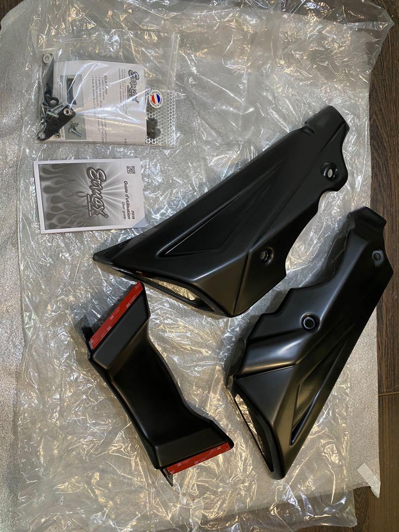 Yamaha MT-09 Ermax Belly Pan, Motorcycles, Motorcycle Accessories on ...