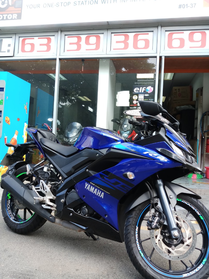 Yamaha R15 V3, Motorcycles, Motorcycles for Sale, Class 2B on Carousell