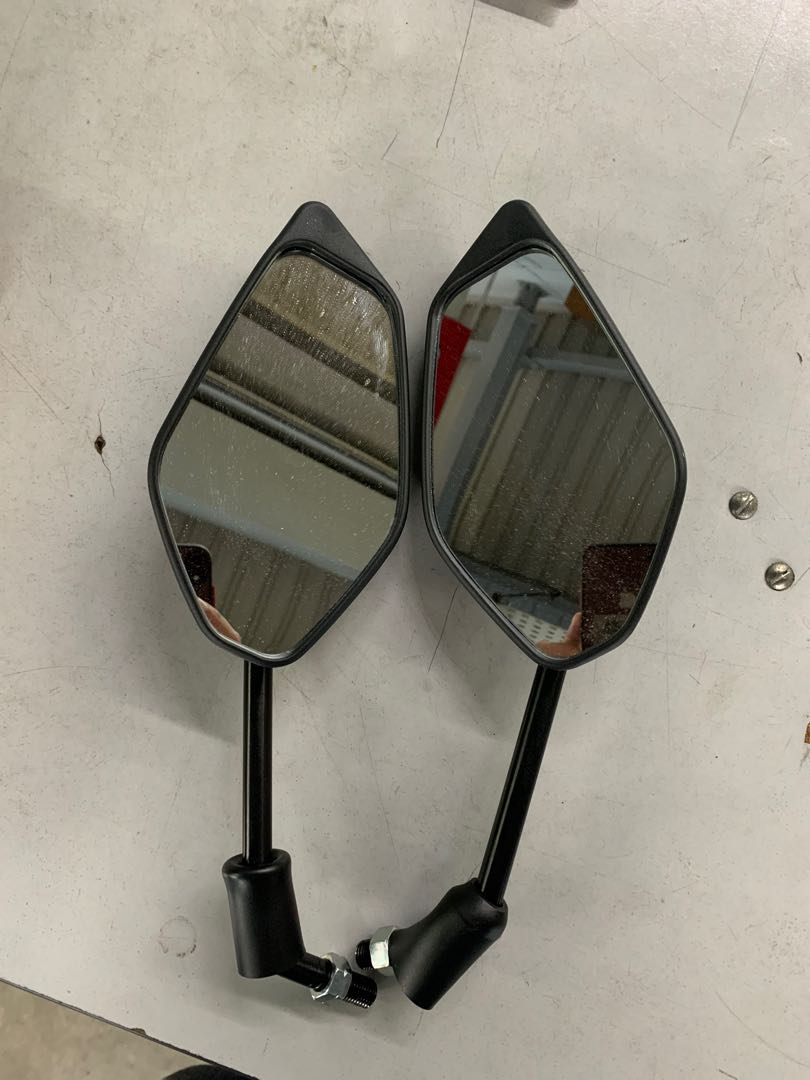 Yamaha standard side mirror, Motorcycles, Motorcycle Accessories on ...