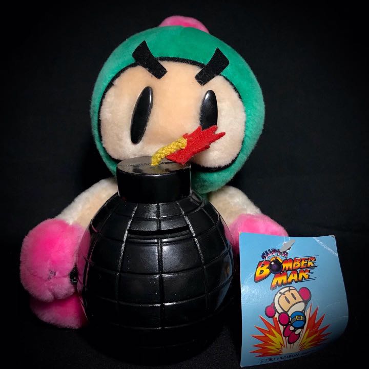 1993 Hudson Soft Super Bomberman Plush 6.5”-7” - Php 950, Hobbies ...