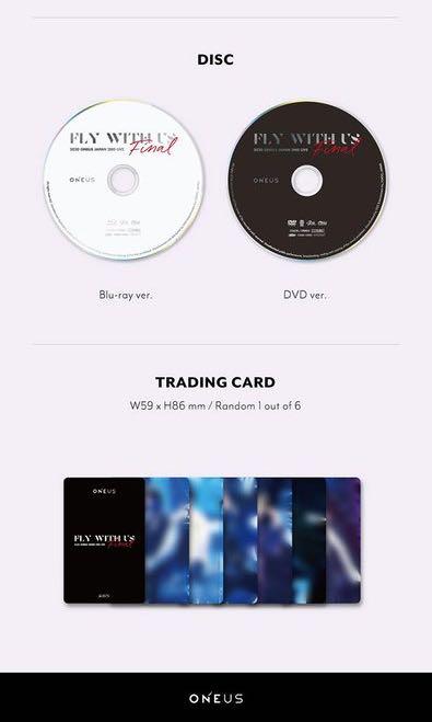 代訂 HMV ( 有 特典）ONEUS LIVE Blu-ray&DVD 『2020 ONEUS JAPAN 2ND LIVE : FLY WITH US FINAL』, 興趣及遊戲, 收藏品 ...
