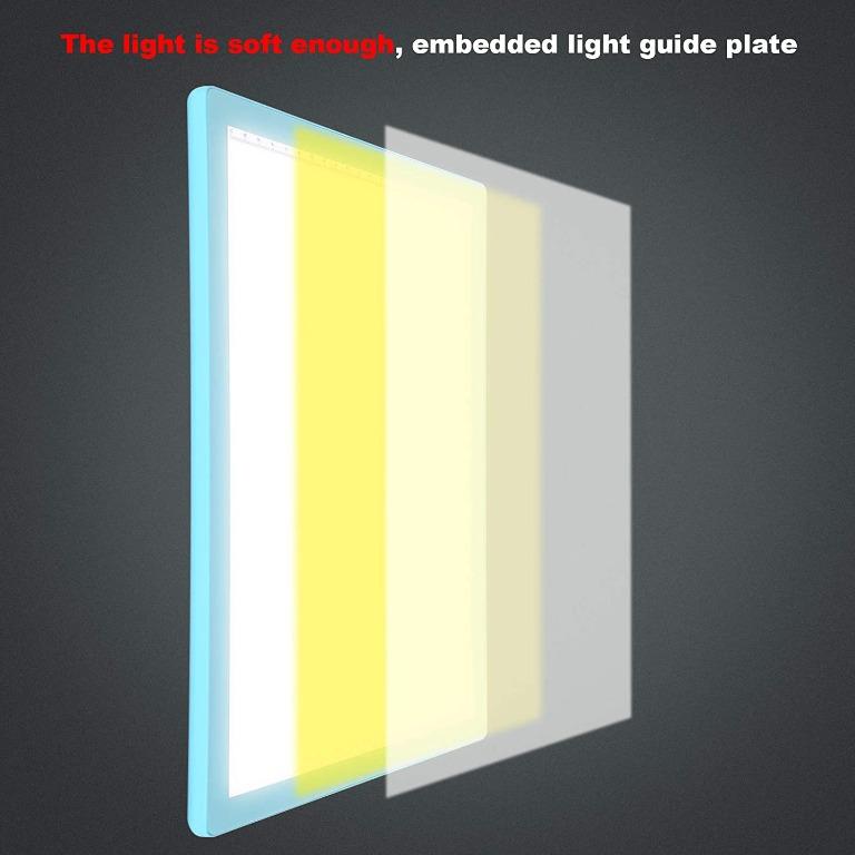 A4 LED Brightpad Built-in Lithium Battery Copy Board Transmitting ...
