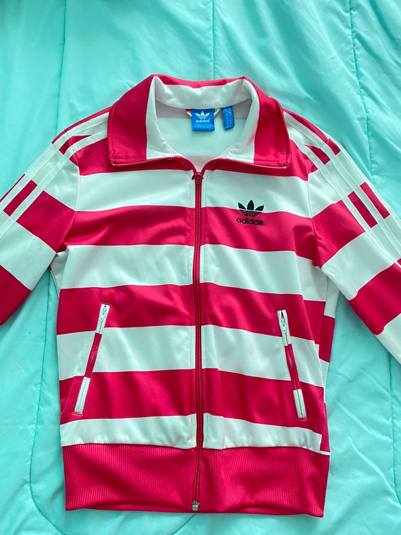 Adidas Pink Jacket, Women's Fashion, Coats, Jackets and Outerwear on ...