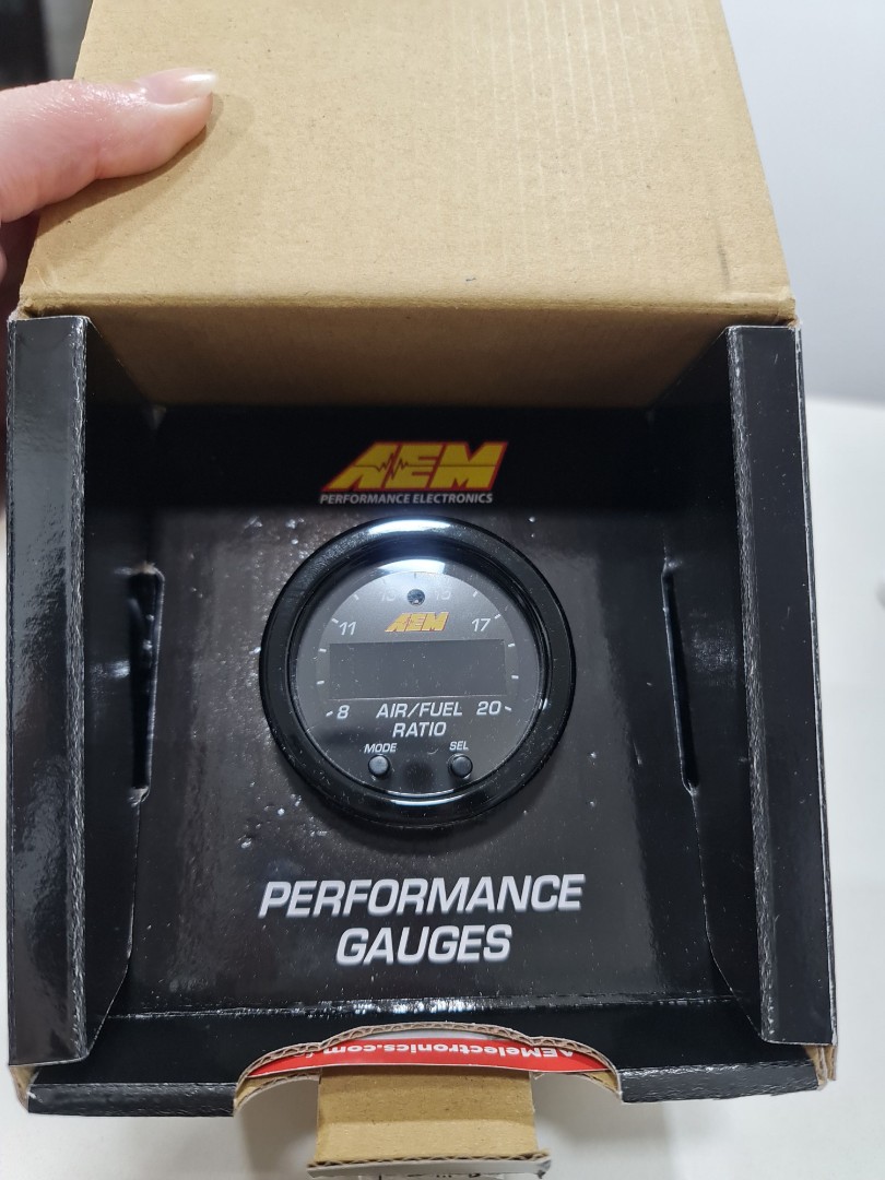 AEM X-series 30-0300 universal exhaust gas oxygen gauge features, Car ...