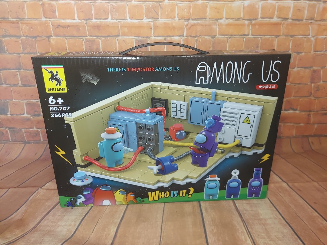 Among Us Blocks (lego) 256 pcs, Hobbies & Toys, Toys & Games on Carousell