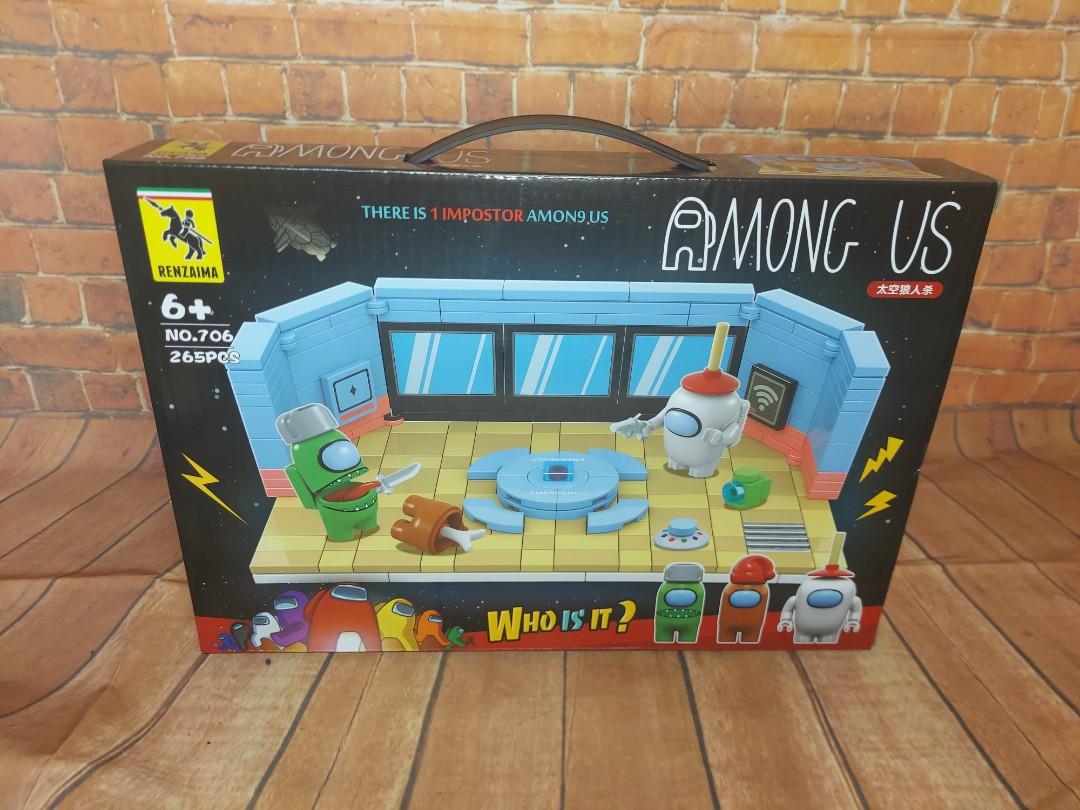 Among Us Blocks(lego) 265 pcs, Hobbies & Toys, Toys & Games on Carousell