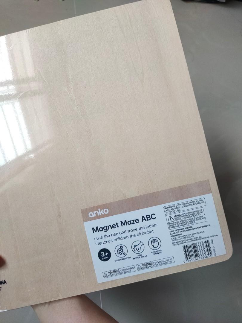 anko magnet maze abc, Hobbies & Toys, Toys & Games on Carousell