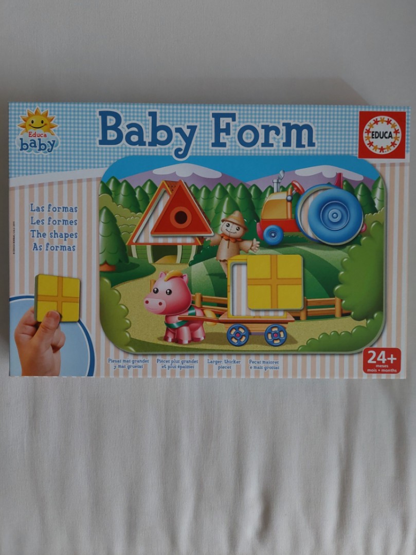 Baby Form Shapes Puzzle, Hobbies & Toys, Toys & Games on Carousell