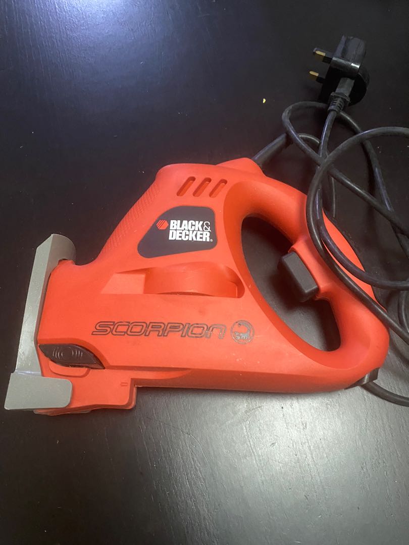 Black&decker saw scorpion 400w, Furniture & Home Living, Home ...