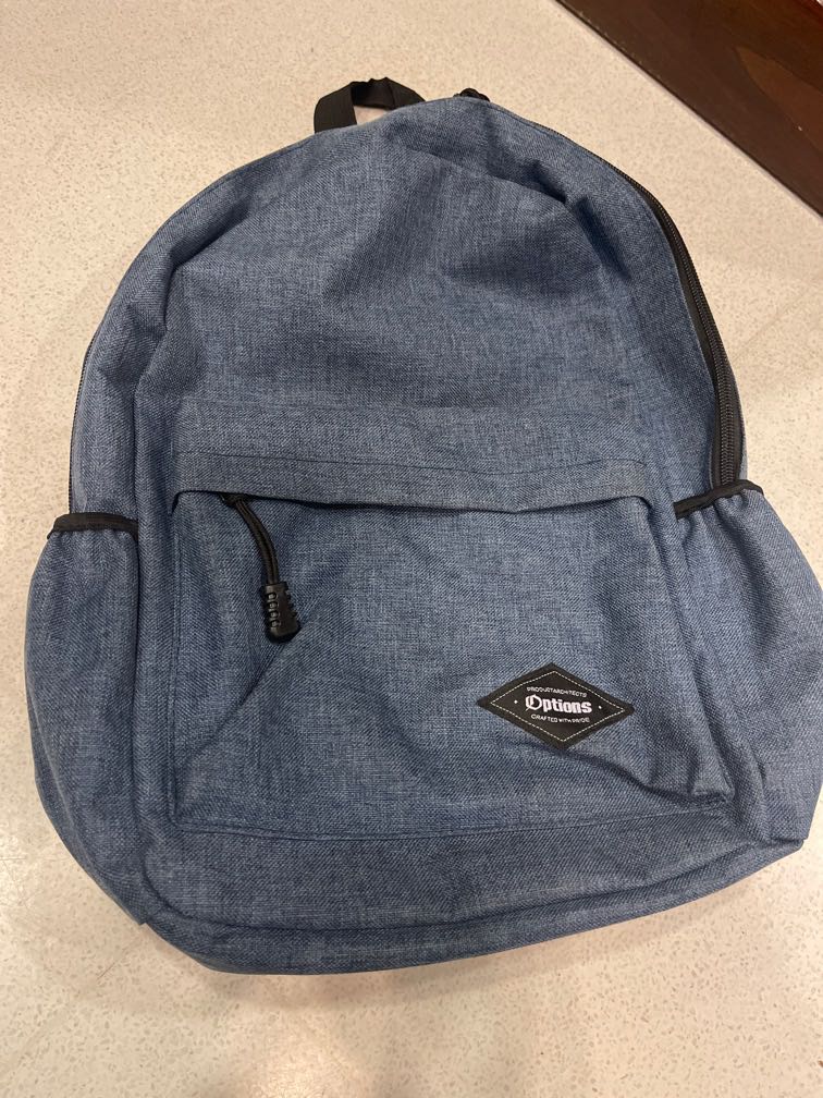 Blue Backpack, Men's Fashion, Bags, Backpacks on Carousell