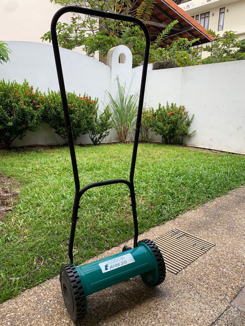 Bosch AHM 30 Hand mower, Furniture & Home Living, Gardening, Gardening ...