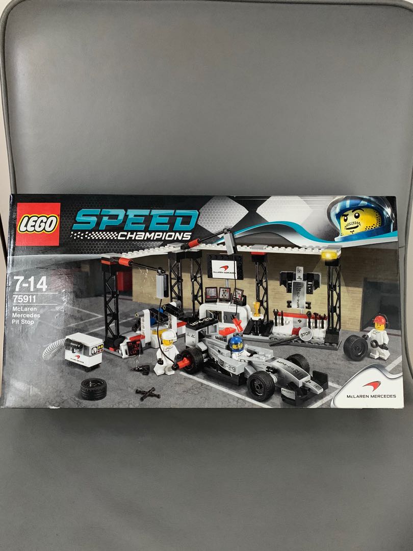 Brand New Lego 75911 Speed Champion McLaren Mercedes Pit Stop Set ...