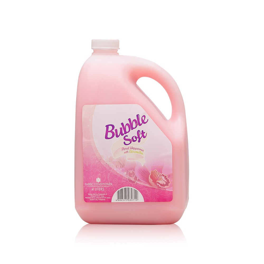 Bubble Soft Fabric Conditioner 4L, Furniture & Home Living, Cleaning ...