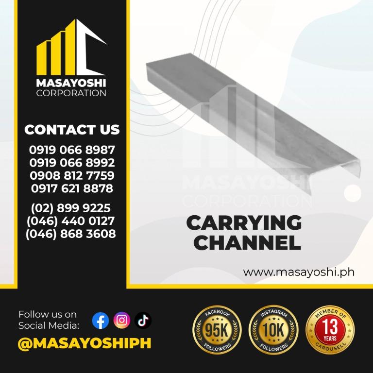 Carrying Channel | Channel Bar | Construction Material | Channel Steel ...