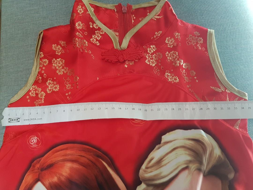 Chinese New Year Frozen Elsa Anna Costume, Babies & Kids, Babies & Kids ...