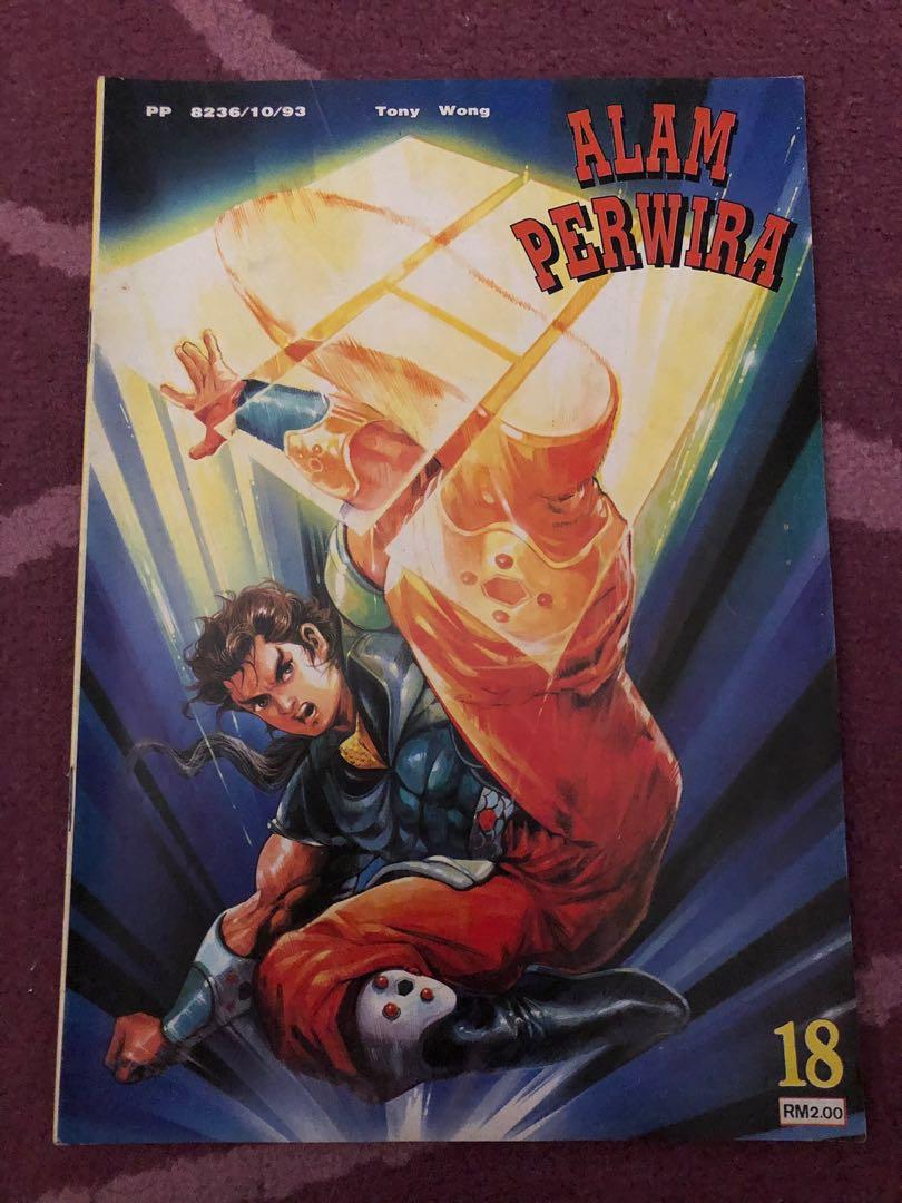 Rare Comic @ Komik Alam Perwira by Tony Wong - No. 15 , 17 , 18 , 19 ...