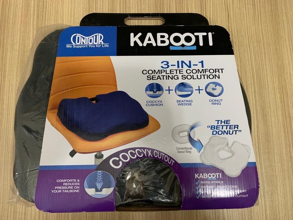 CONTOUR Kabooti Cushion (For coccyx cutout comforts the tailbone and ...